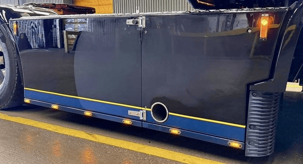 DAF XG Side Pipe Kit