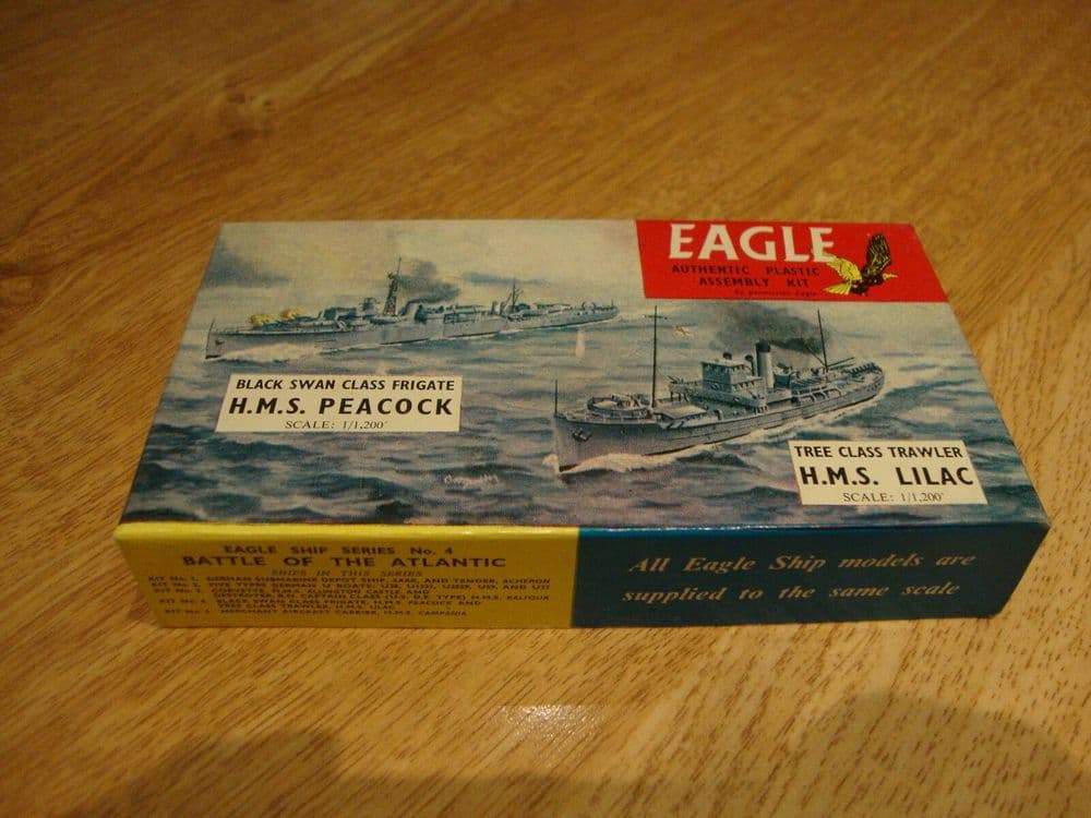 EAGLE Model Kit Battle of the Atlantic HMS Peacock & HMS Lilac 1/1200