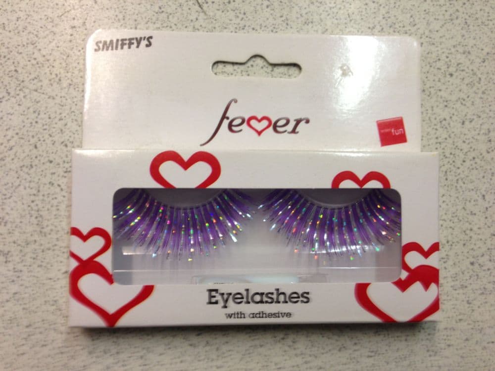 Purple Eyelashes