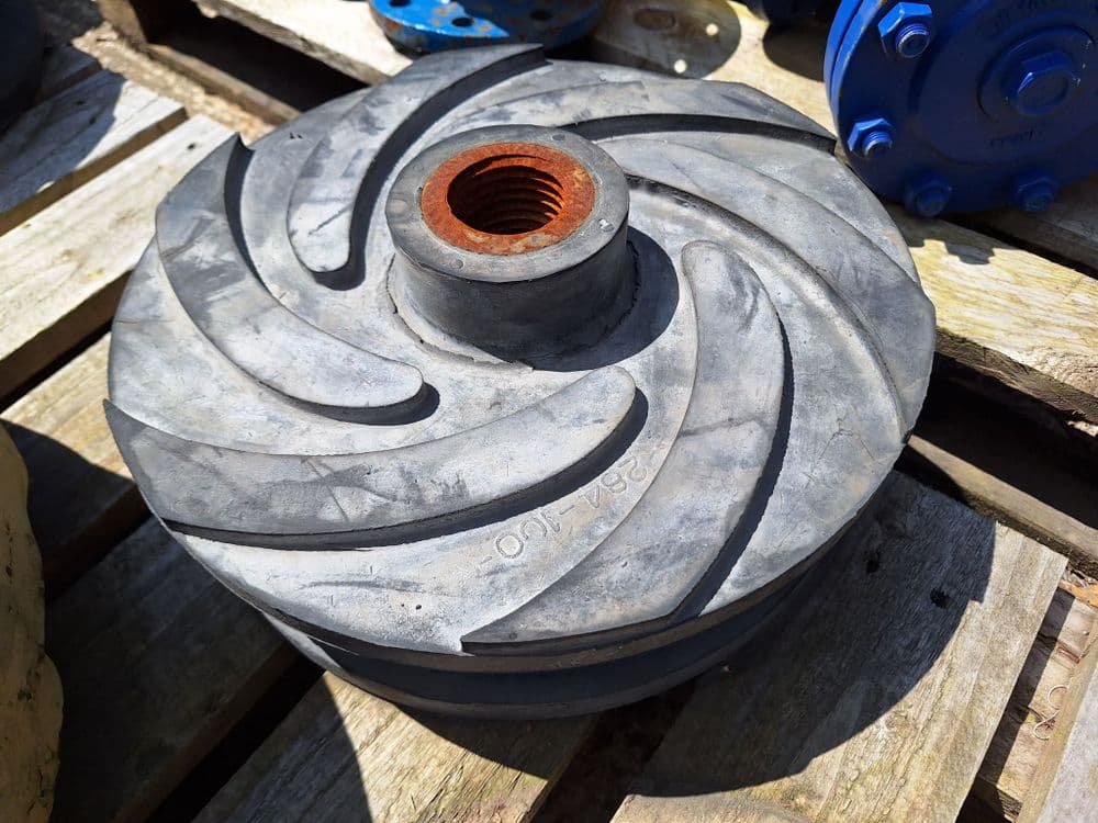 Metso VASA 284-100 Rubber Impeller Threaded Hub Metso VASA 284-100 Rubber Impeller Threaded Hub