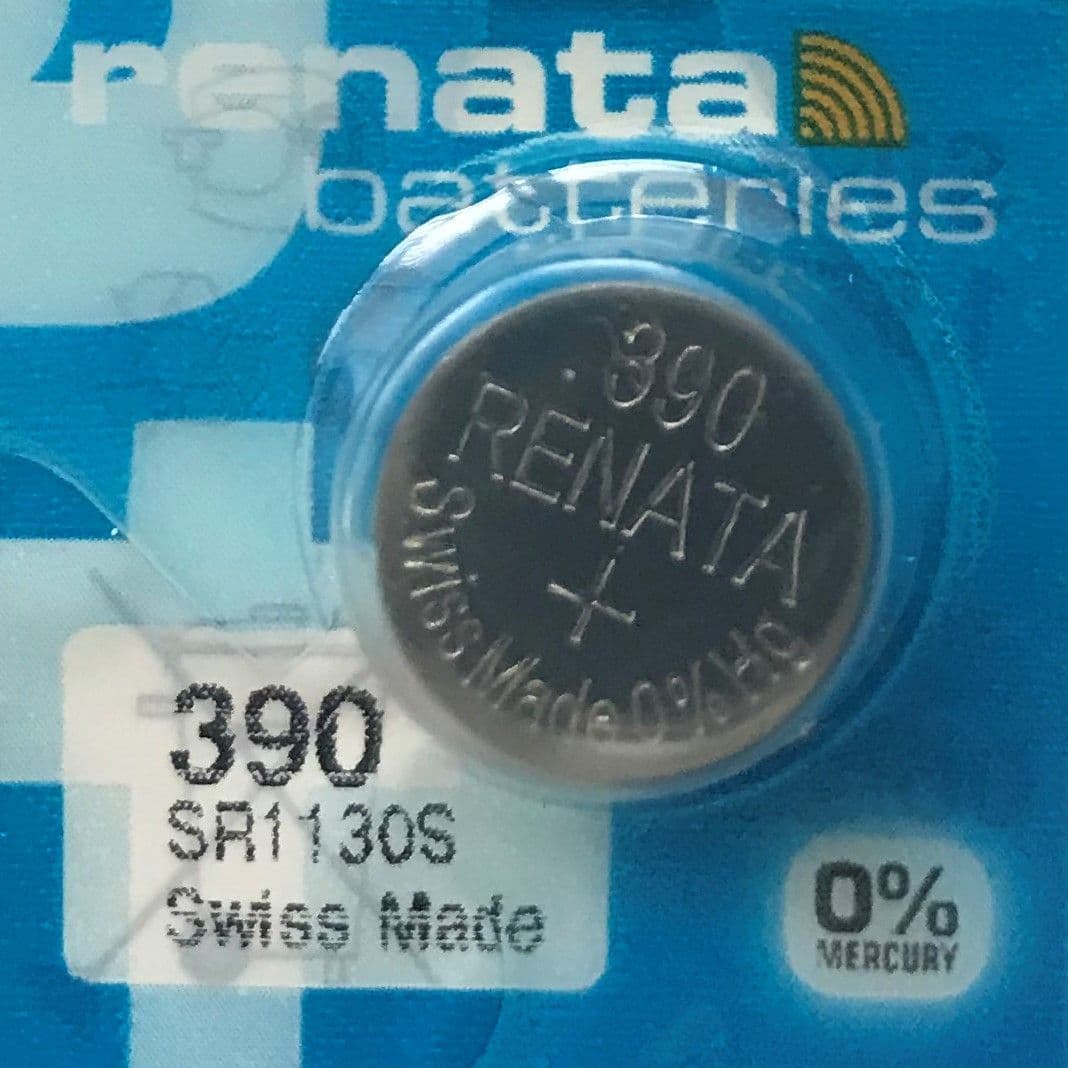 390 SR1130SW Silver Oxide Batteries - Renata