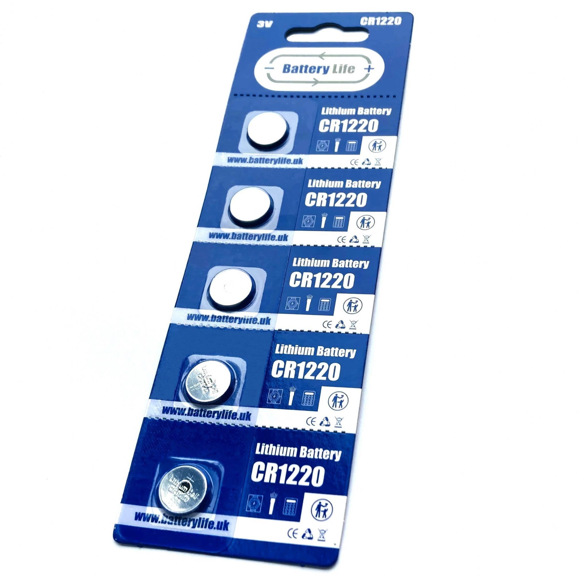 CR1220 Coin Cell Batteries - Battery Life