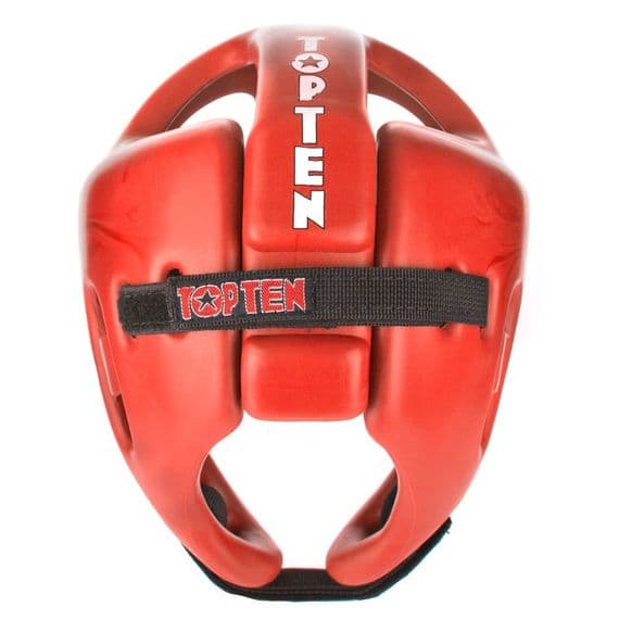 Top Ten Fight Head Guard Red | Boxing Head Guards | Reflex UK