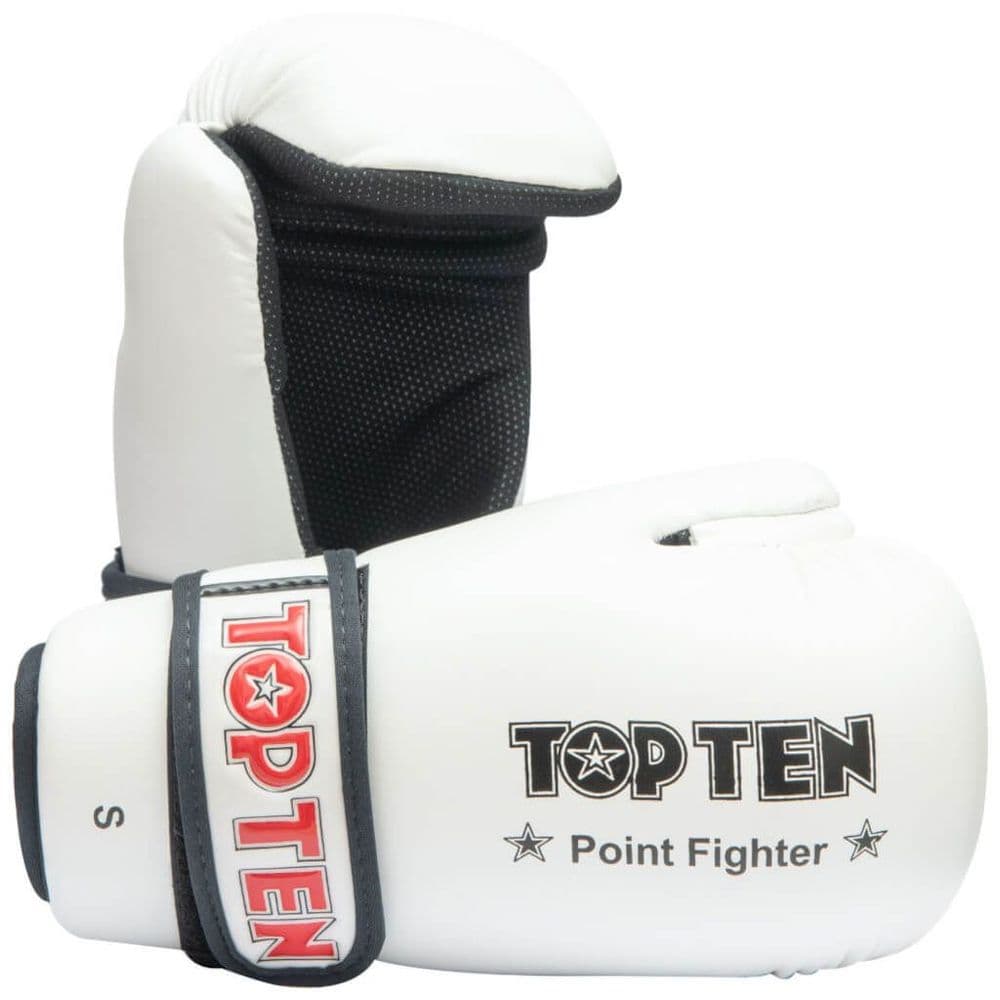 Top Ten Pointfighter Gloves White | Sparring Gloves | Reflex UK