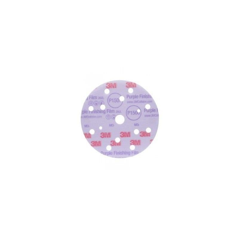 3M Film Disc 260L 15 Hole 150mm Qty of 50