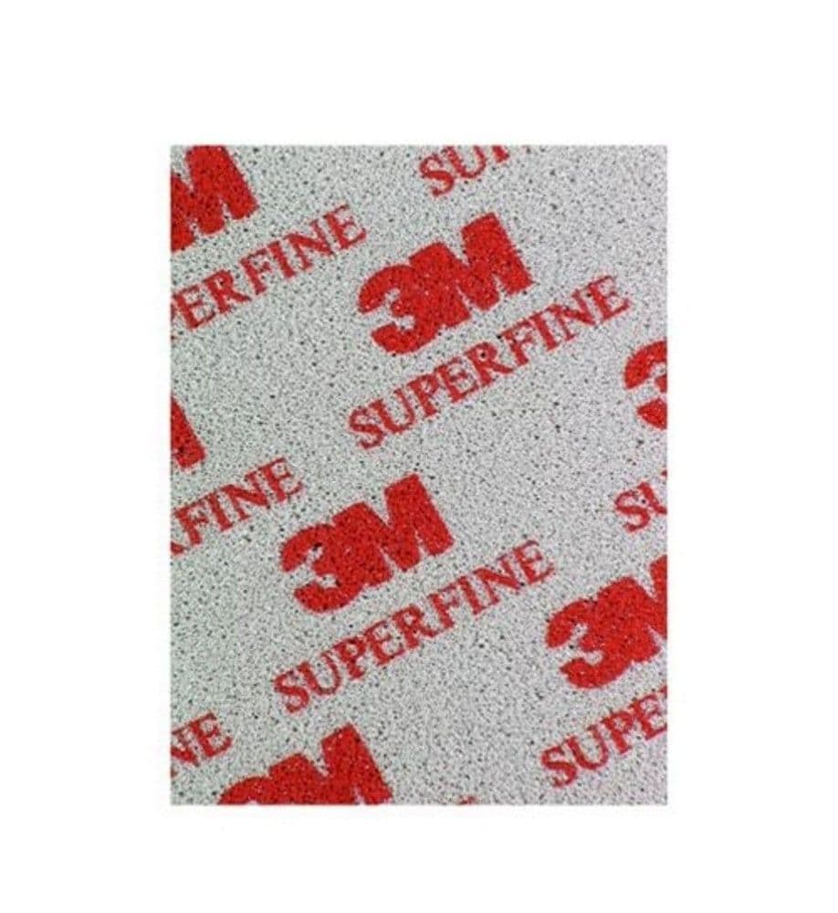 3M Superfine Softback Sanding Sponges & x28;Pkt 20& x29;