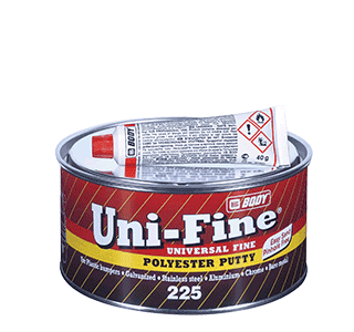 HB Body UniFine 225 2K Polyester Filler Stopper putty Various Sizes