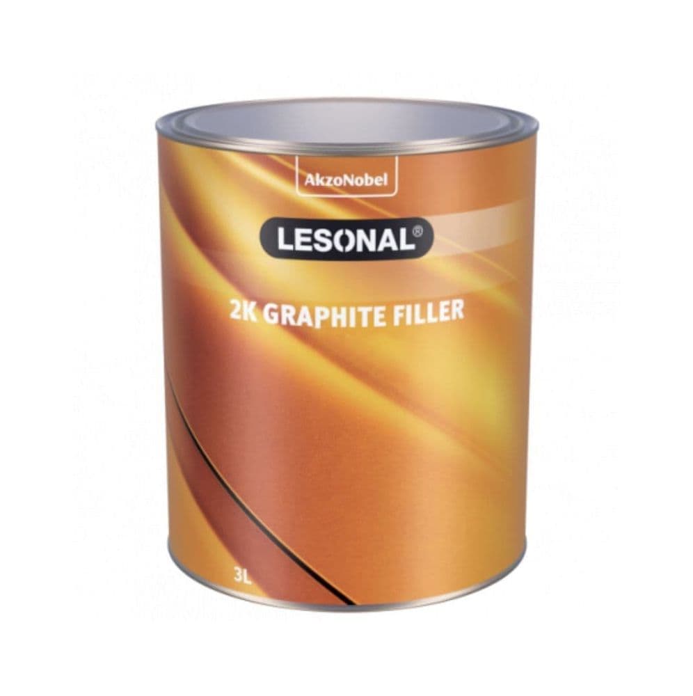 Lesonal 2K Graphite Filler 3L Various Colours