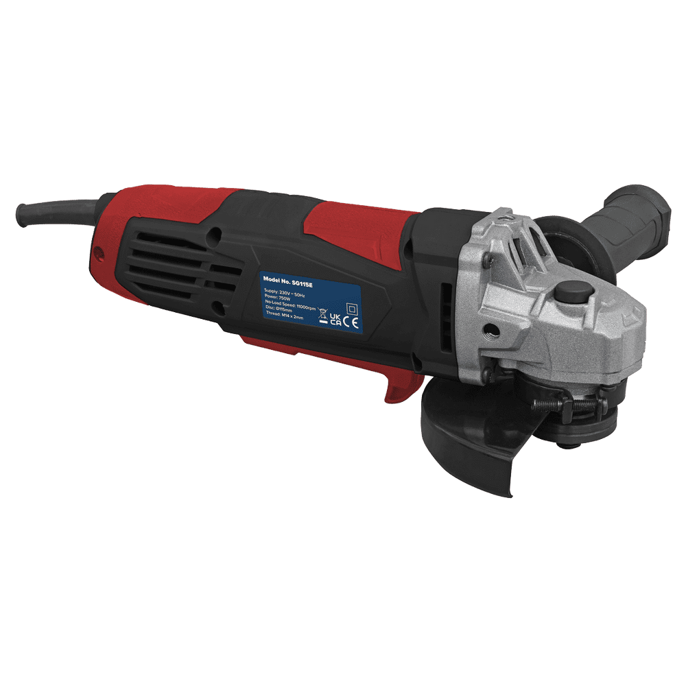 Sealey Angle Grinder Ø115mm 900W/230V Model No SG115E