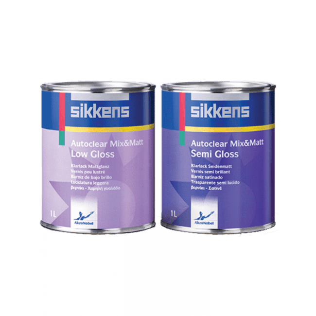 Sikkens Autoclear Mix & Matt Low or Semi Gloss 1lt