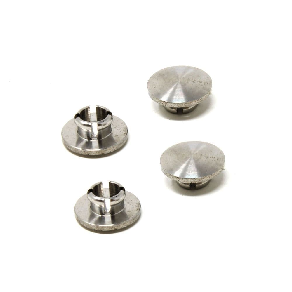 Nitto Stainless Steel Bolt Caps - Pack of 4