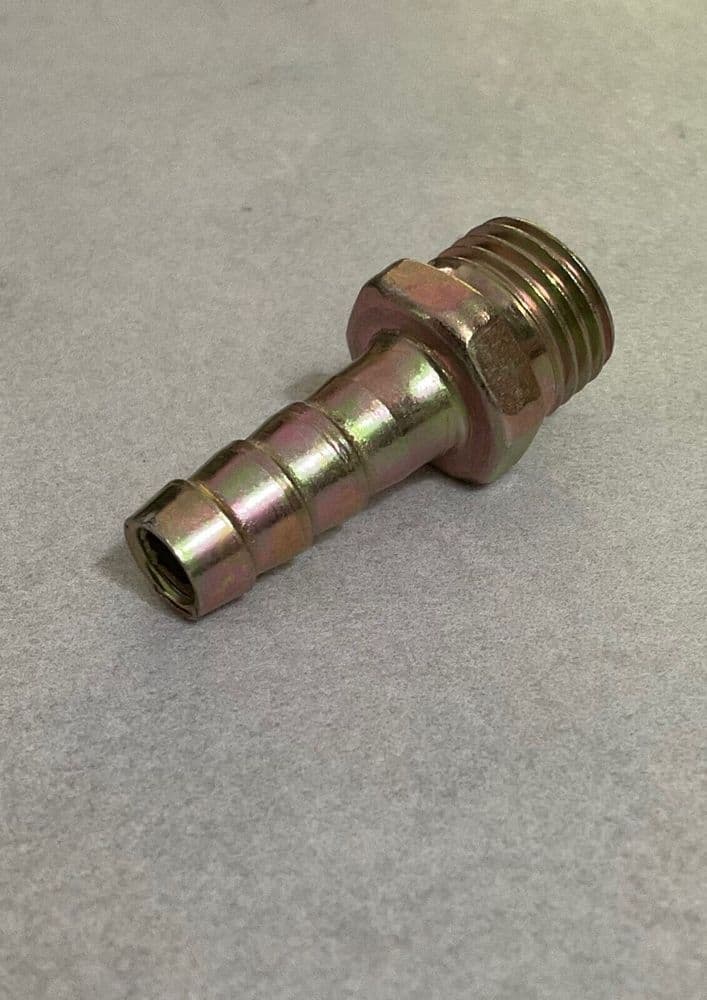 STEEL BSP Taper Thread Hose Tail Connector Fitting For Hydraulic Air ...