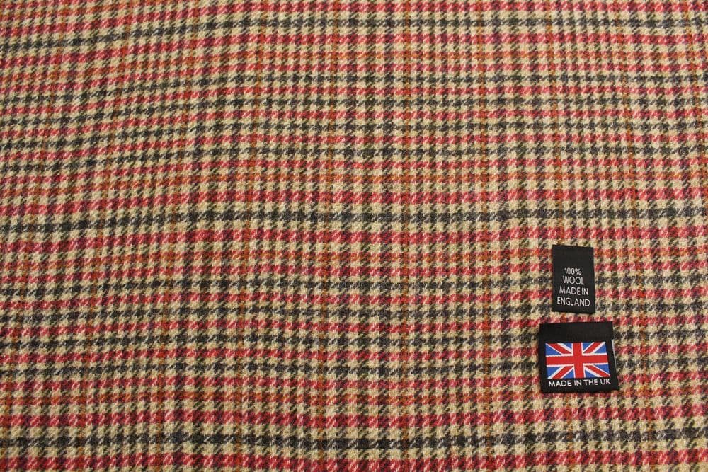 Pure New Wool Tweed Classic Tweed Check DM84