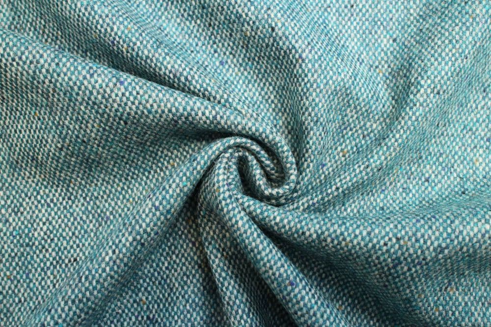 Pure Wool Donegal Tweed Fabric in a Hopsack Weave DR02