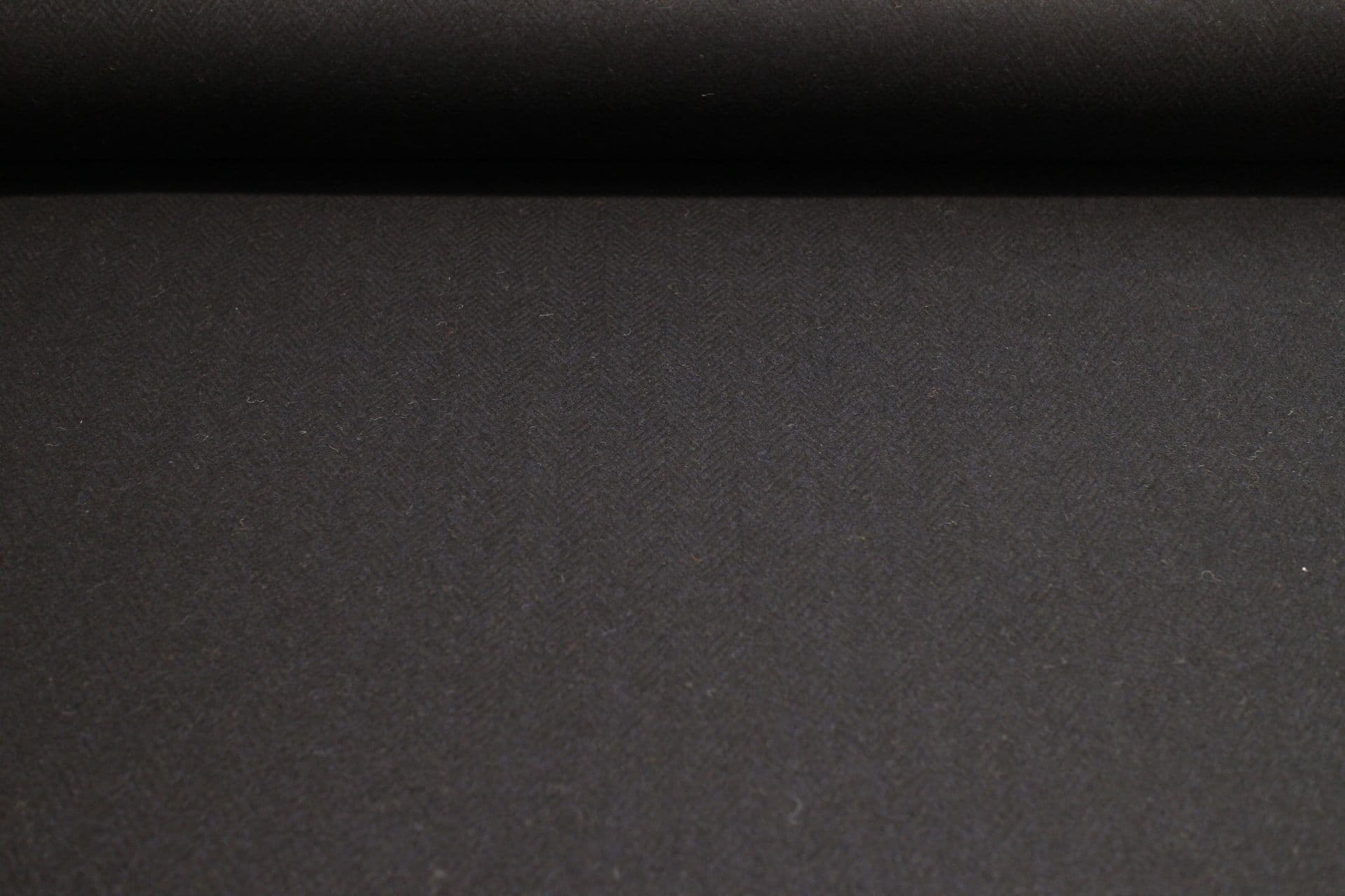 Pure Wool Herringbone Tweed Fabric DQ79