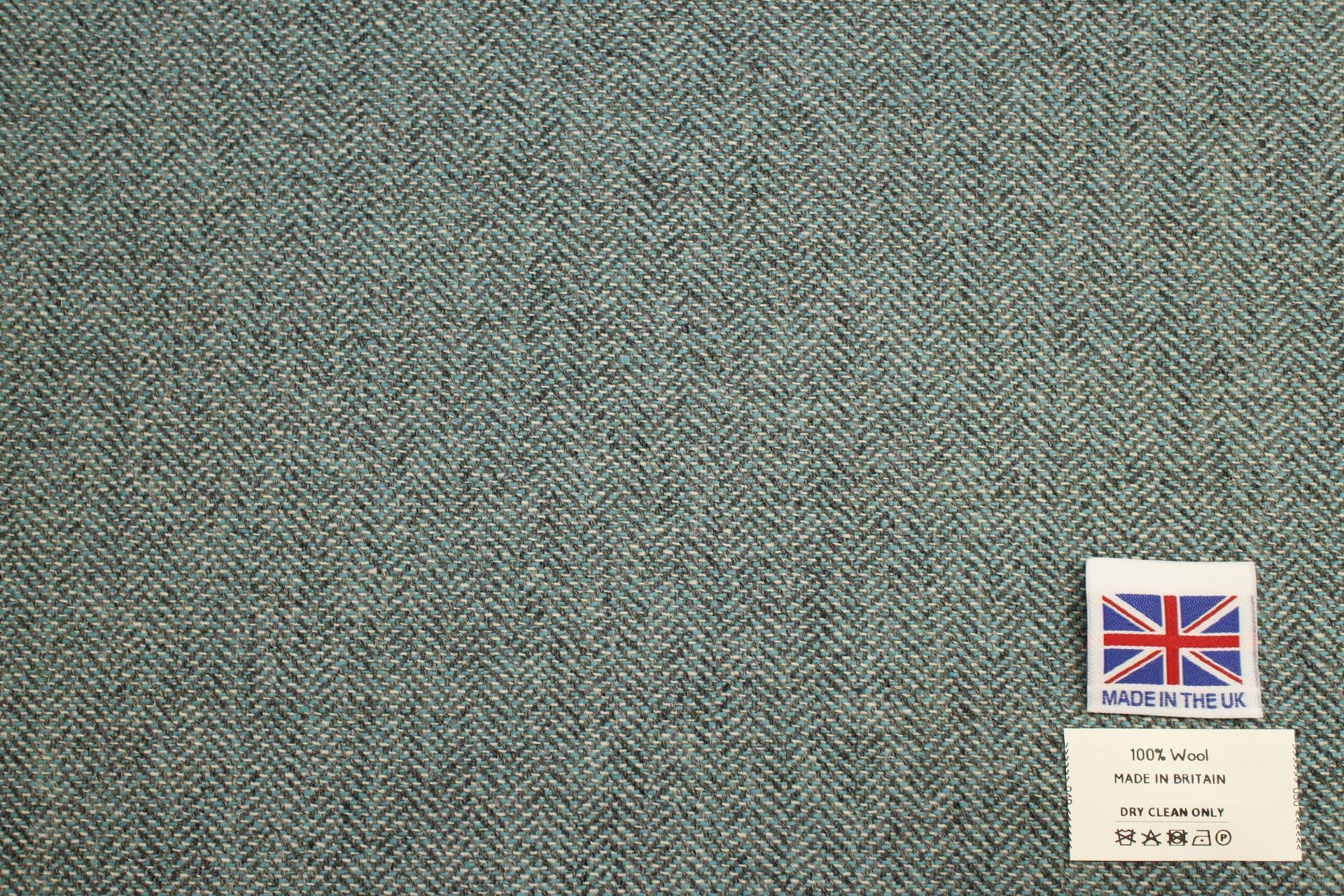 Pure Wool Herringbone Tweed Fabric DQ84