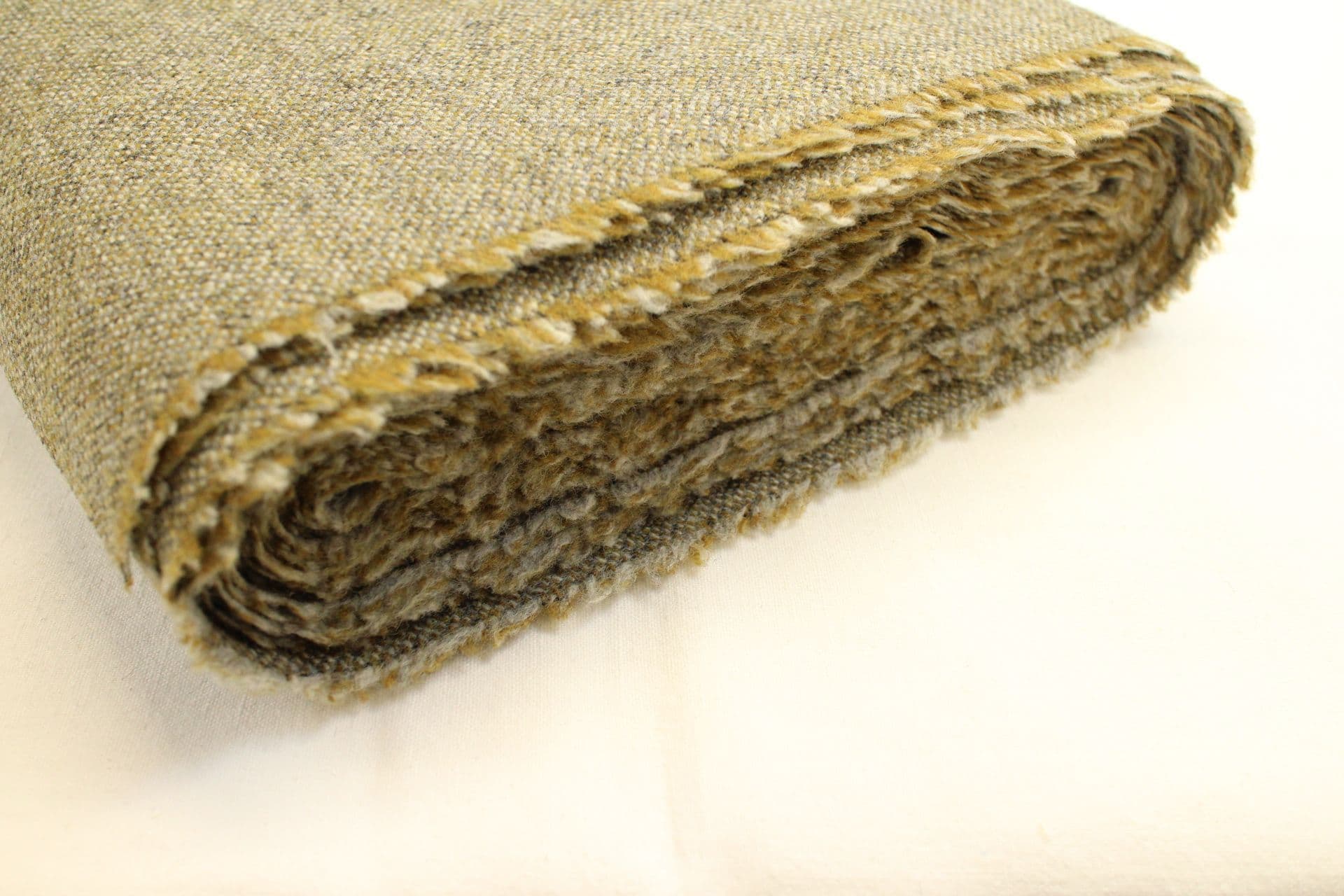 Pure Wool Herringbone Tweed Fabric DQ86