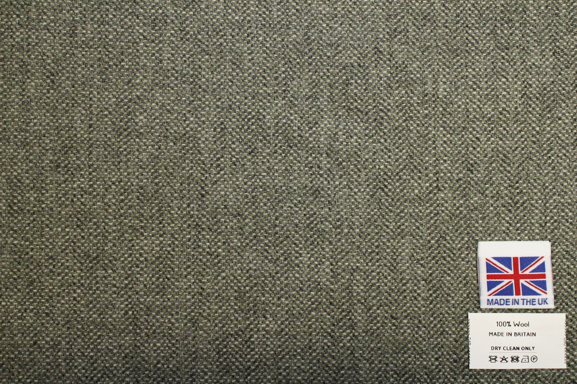 Pure Wool Herringbone Tweed Fabric DQ92