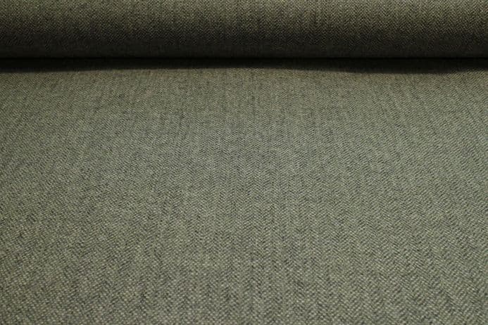 Pure Wool Herringbone Tweed Fabric DQ92
