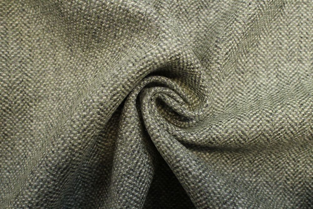 Pure Wool Herringbone Tweed Fabric DQ92