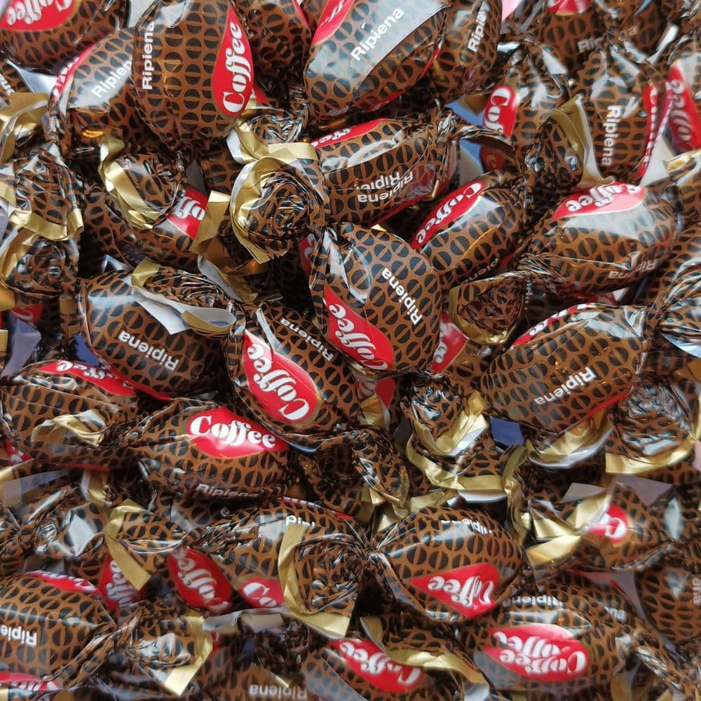 Coffee - filled candy