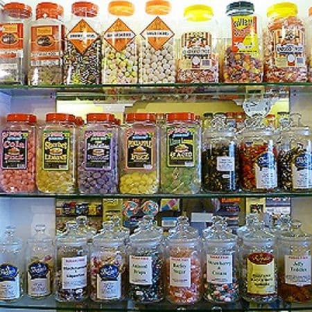Old Fashioned Traditional Sweets, Winchester, Hampshire, UK