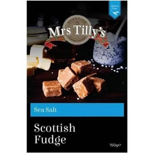 Mrs Tilly s Sea Salt Scottish Fudge