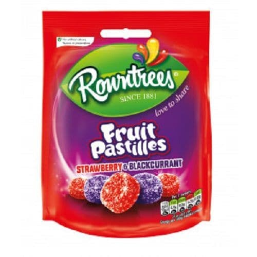 Rowntrees Fruit Pastilles Red&Black VEGAN