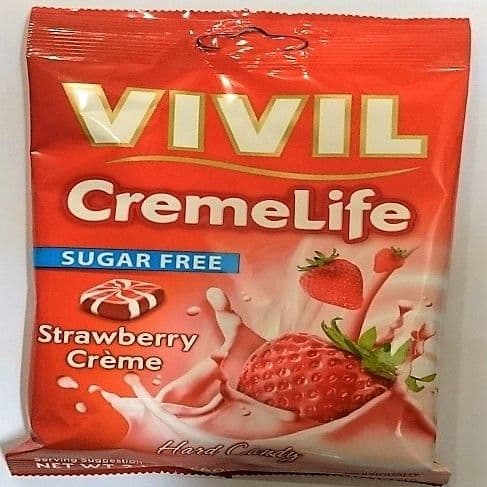 Vivil CremeLife Strawberry Sugar Free