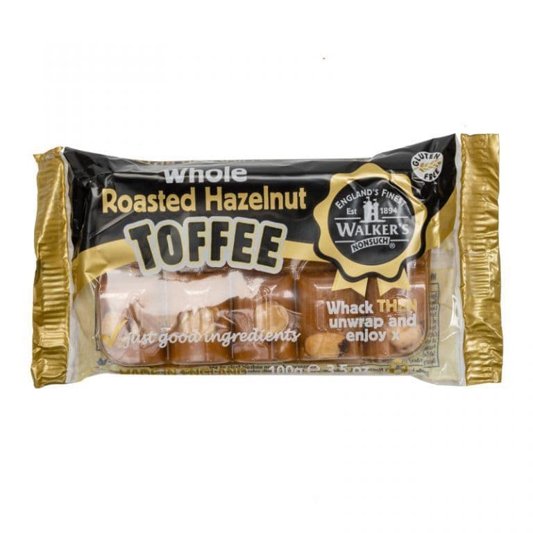 Walkers Toffee Slab Hazelnut