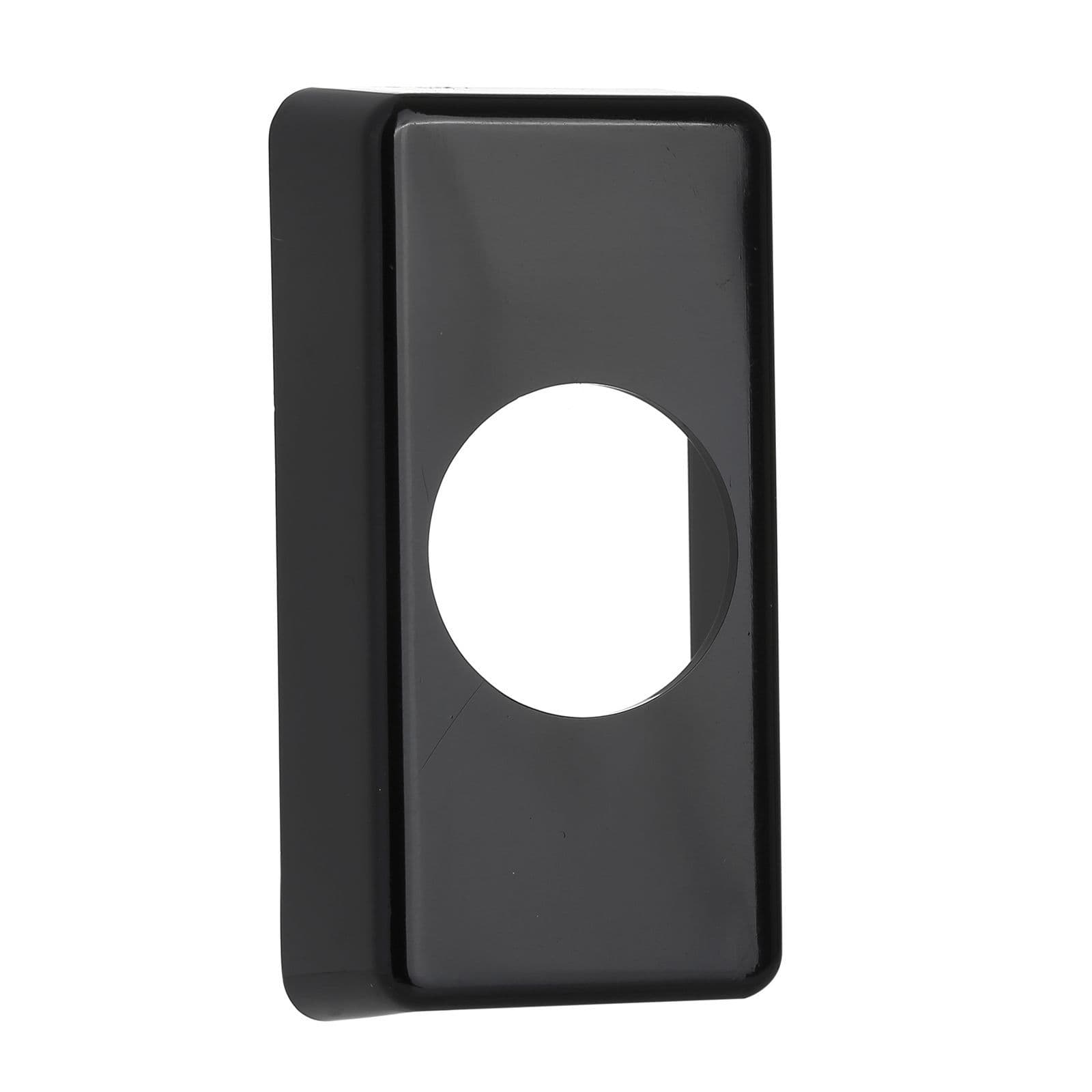 Eterna Illuminated Wired Surface Mounted Bell Push WHITE or BLACK