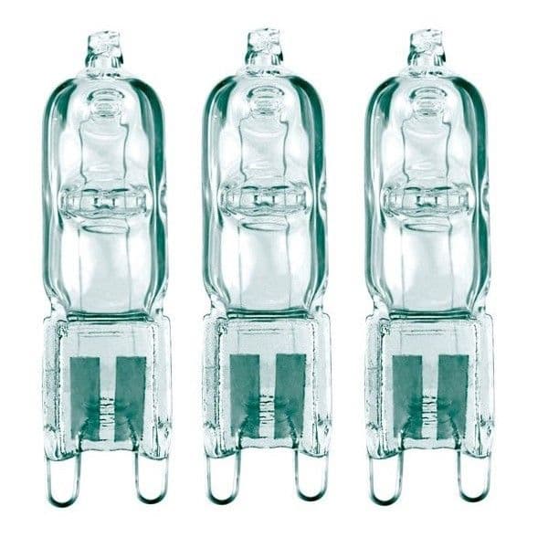 Fairway 3 Pack 18w 24w equivalent G9 Halogen Light Bulb WARM WHITE