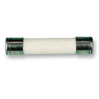 T6 3A 6 3 amp 32mm 500v Time Delay / Slow Blow Ceramic Fuse