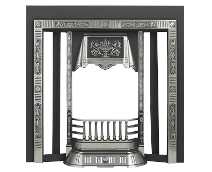Balmoral Tiled Insert Cast-iron Fireplace
