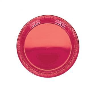 Apple Red 23cm Plates