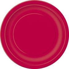 Ruby Red 22cm Plates