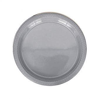 Silver 23cm Plates
