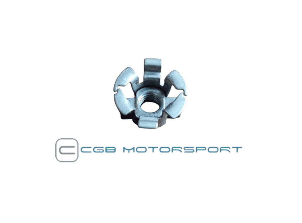 Captive Caged Nut M6 M8 Metal