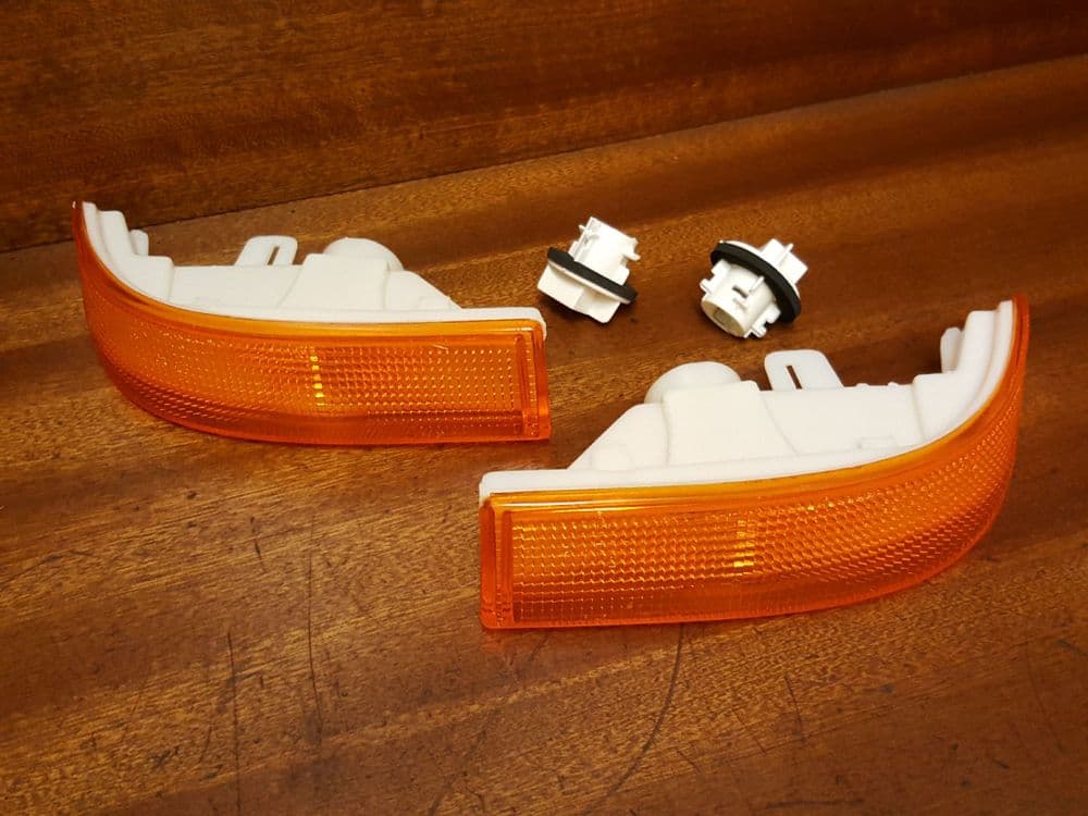 Front Indicators Lights Amber Pair