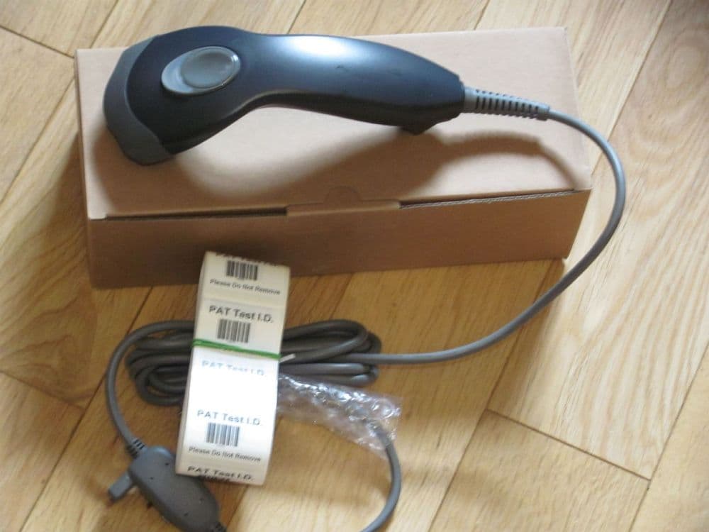 Barcode Reader for Kewtech KT77 PAT Testers 200 FREE Barcode Labels