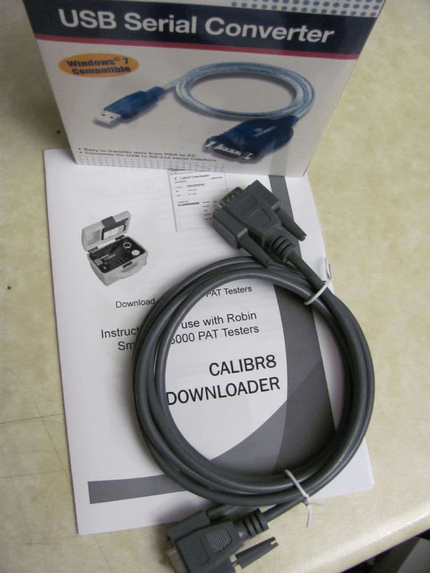 Download Software & USB PC Lead for Robin Smartpat 5000 & Kewtech KT75 ...