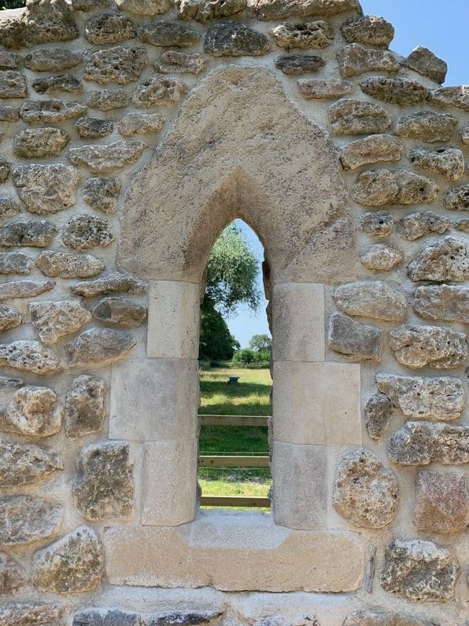 Large Gothic arrow slit window Free delivery