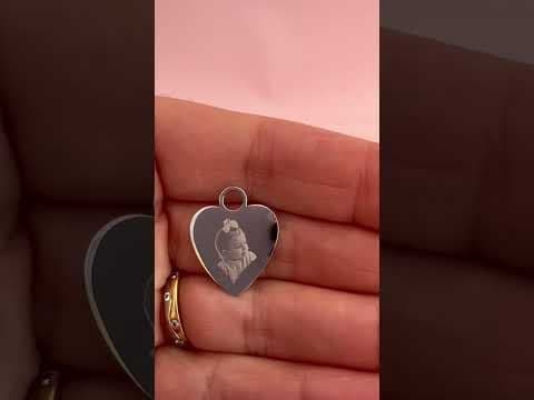 Personalised Infinity Symbol Bracelet with Engraved Photo and Words ...