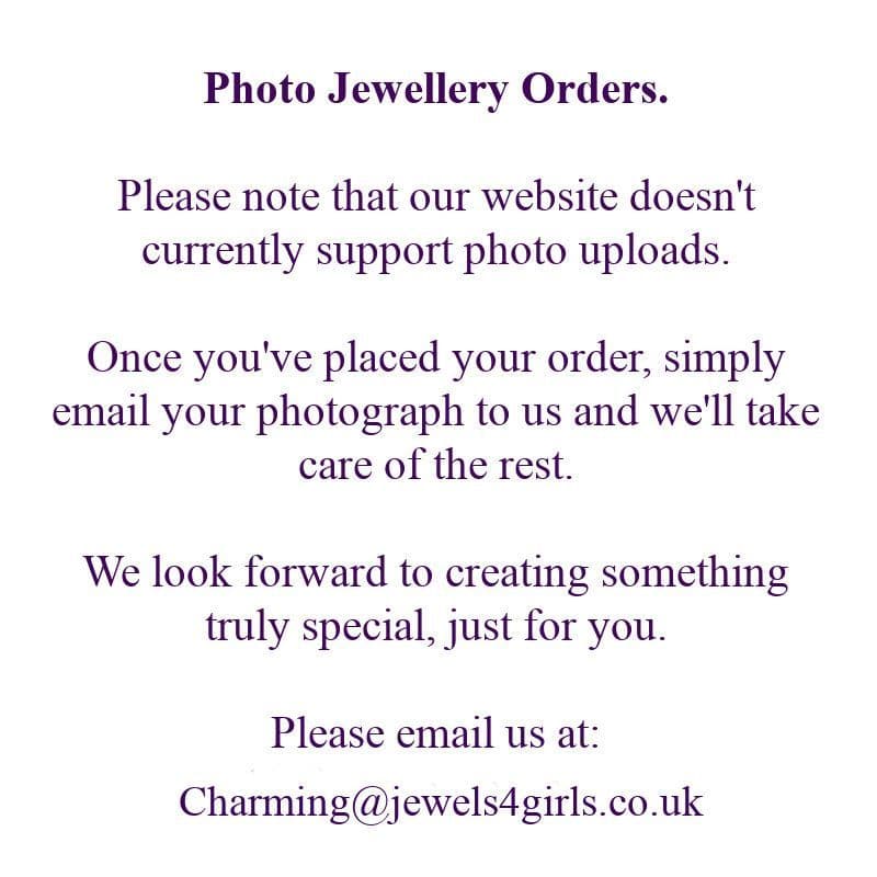 Personalised Infinity Symbol Bracelet with Engraved Photo and Words ...