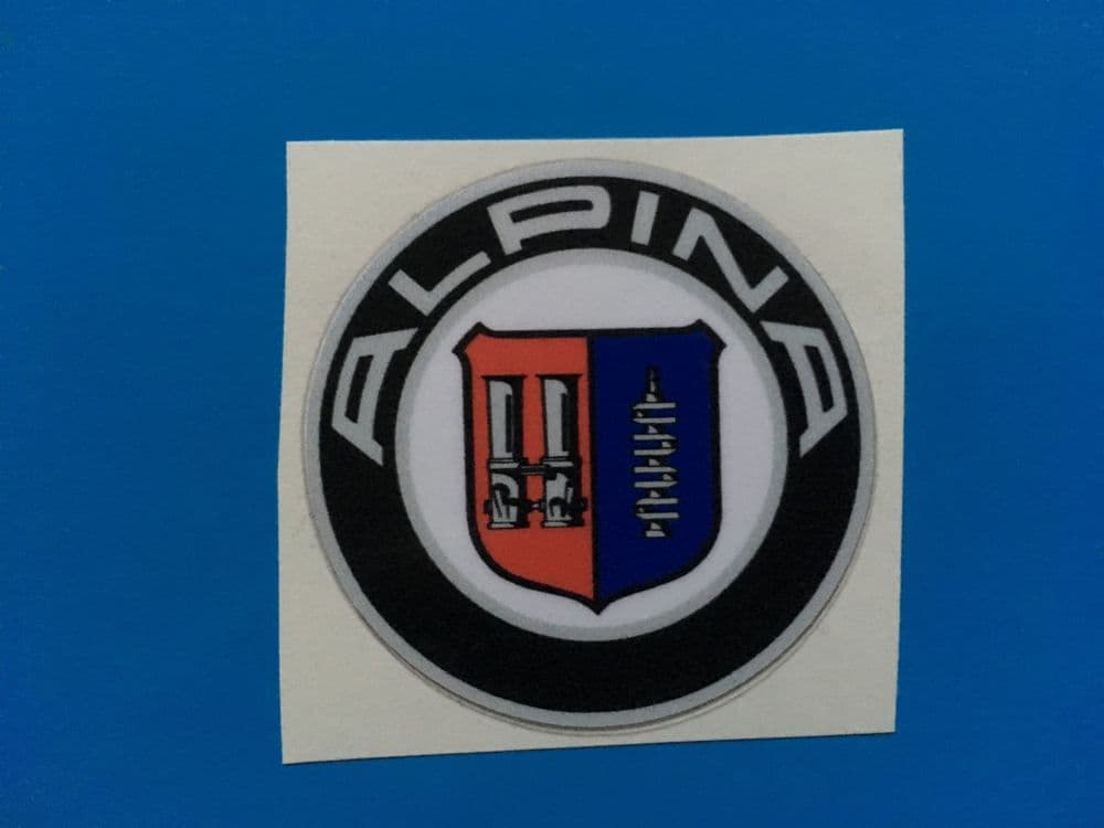 ALPINA BMW wheel centres sticker/decal x4