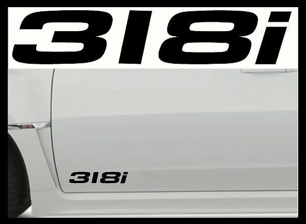BMW 318i CAR BODY DECALS