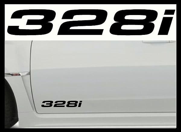 BMW 328i CAR BODY DECALS