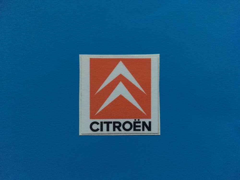 CITROEN chevron race rally sticker/decal x2