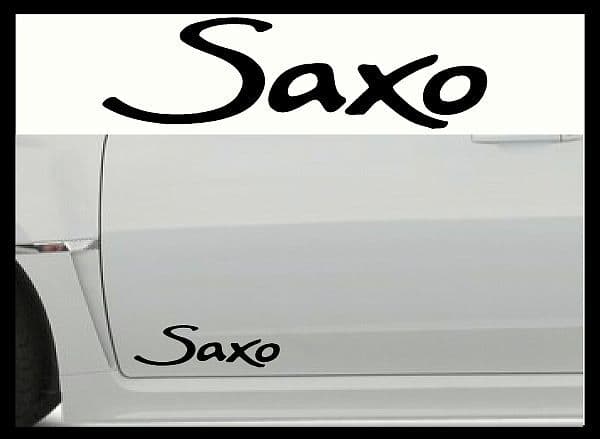 CITROEN SAXO CAR BODY DECALS