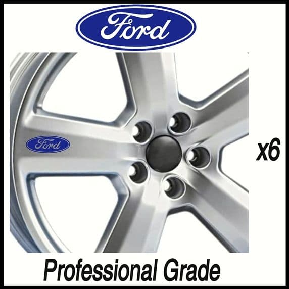 FORD CAR WHEEL DECALS